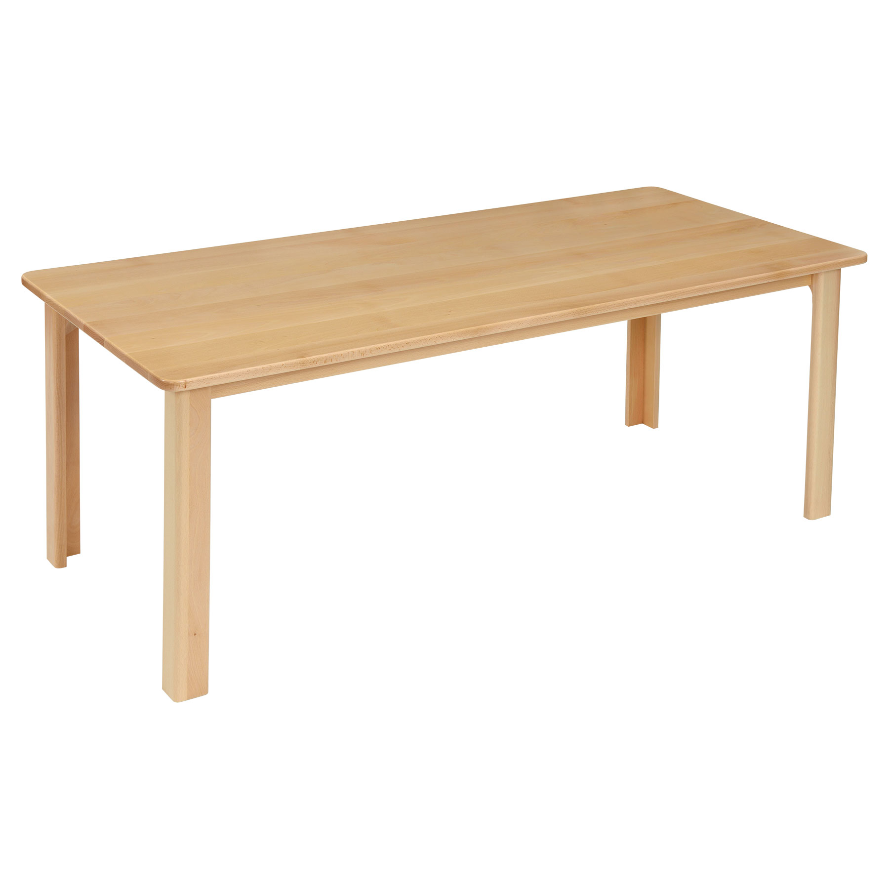 Children's Rectangular Solid Wooden Table Furniture for Churches ...
