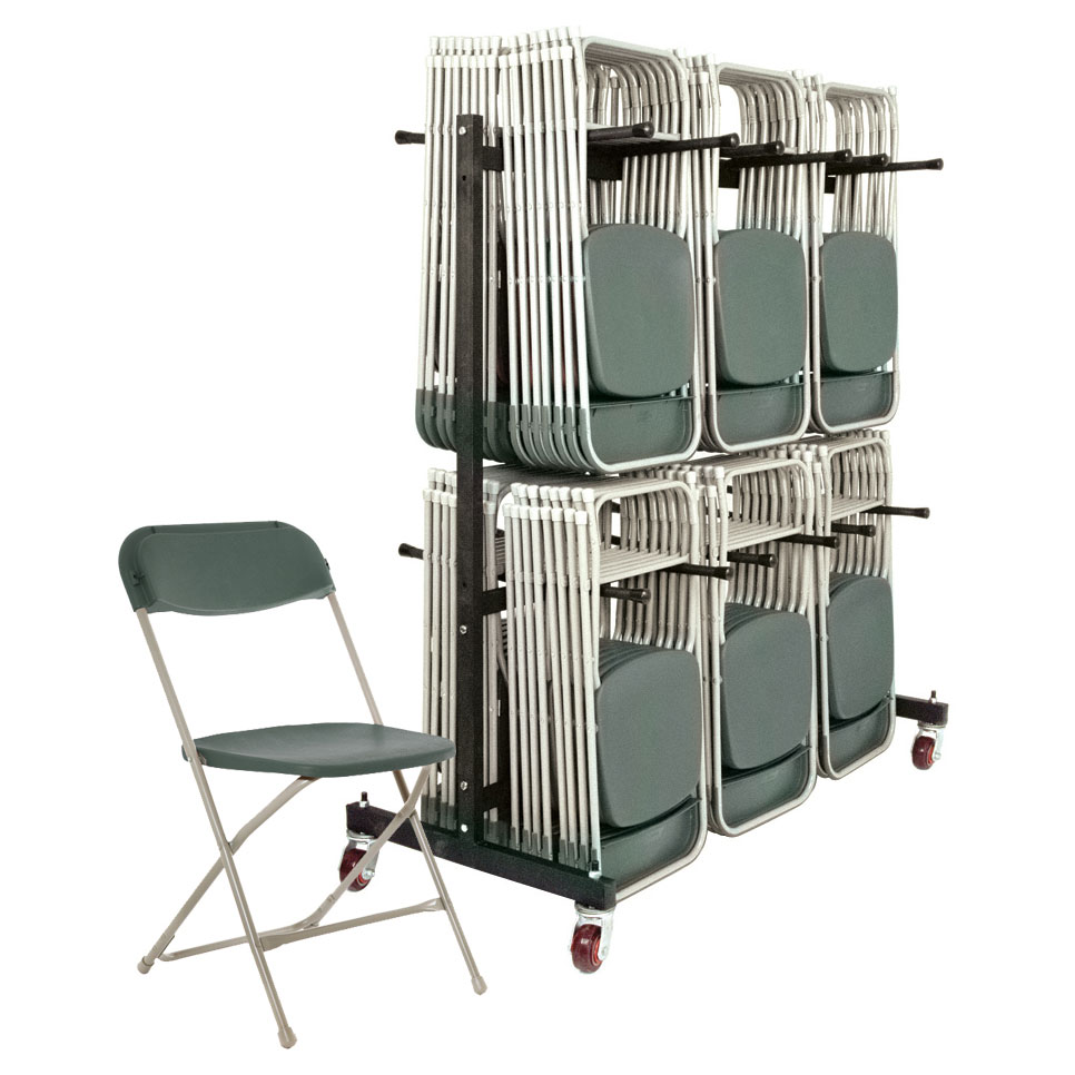 168 Classic Folding Chair + Trolley Bundle Furniture for Churches ...