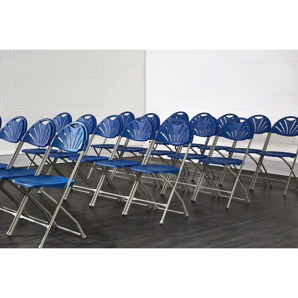 40 Classic Plus Folding Chair + Trolley Bundle Furniture for Churches ...