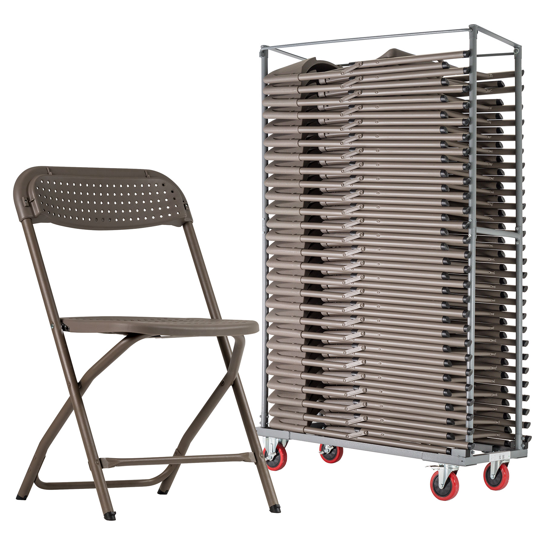 50 BigClassic Folding Chair + Trolley Bundle Furniture for Churches ...