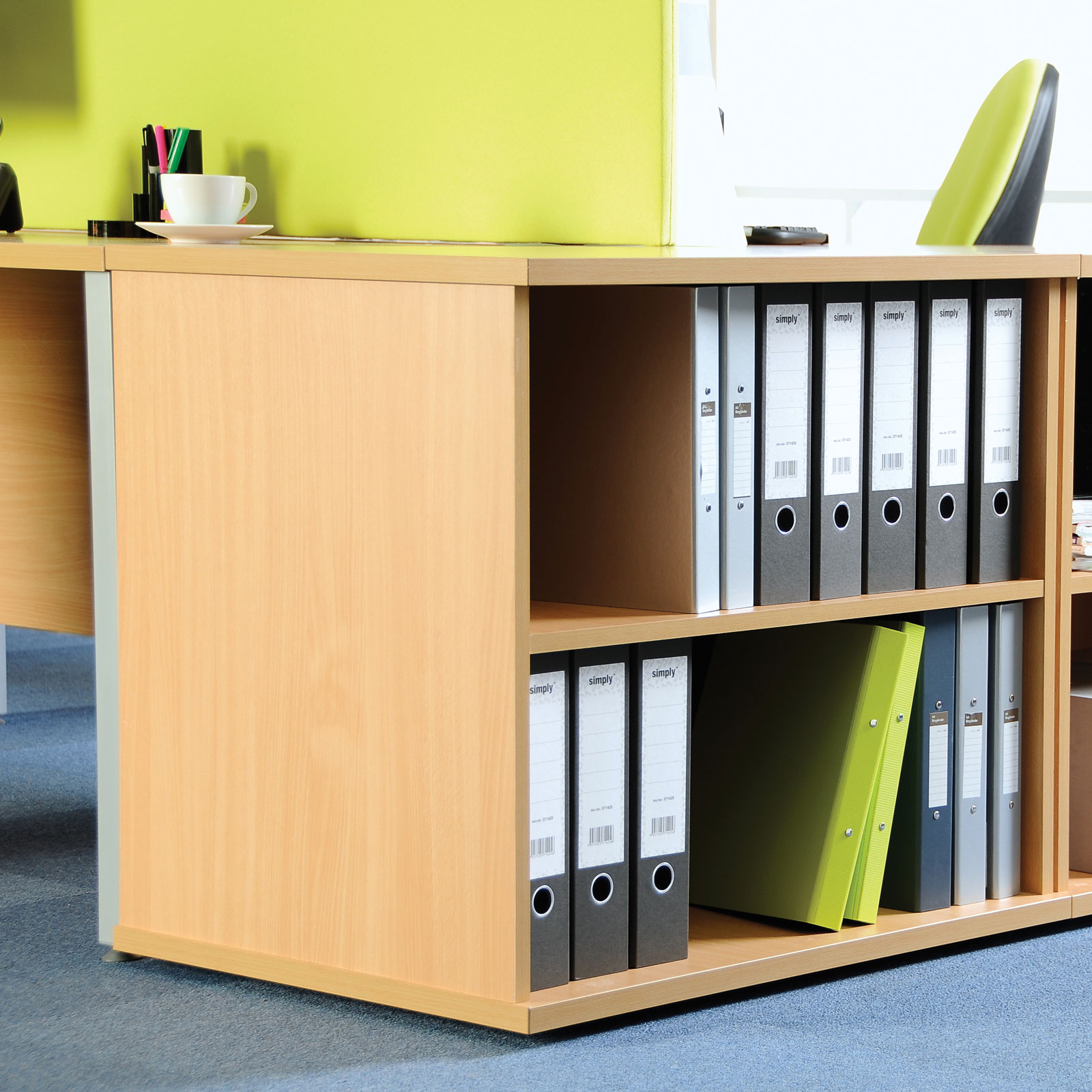 Deluxe Desk High Bookcase 600mm Deep Furniture for Churches & Communities