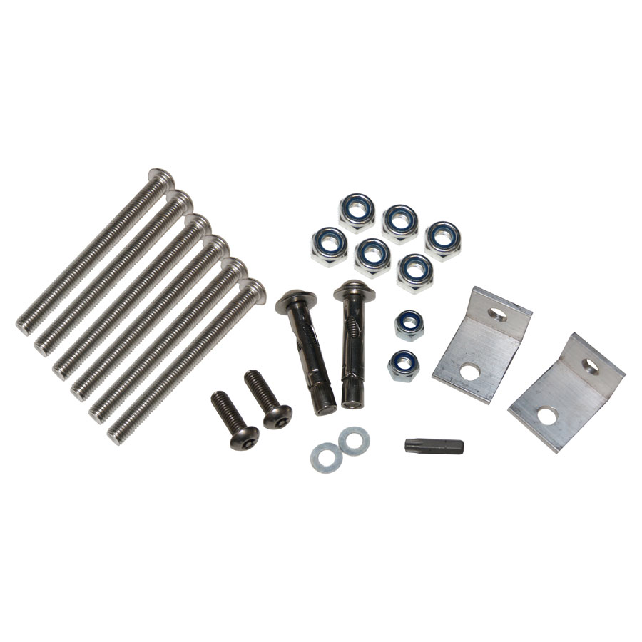 Enviro Changing Room Bench Back to Back Fixing Kit Furniture for ...