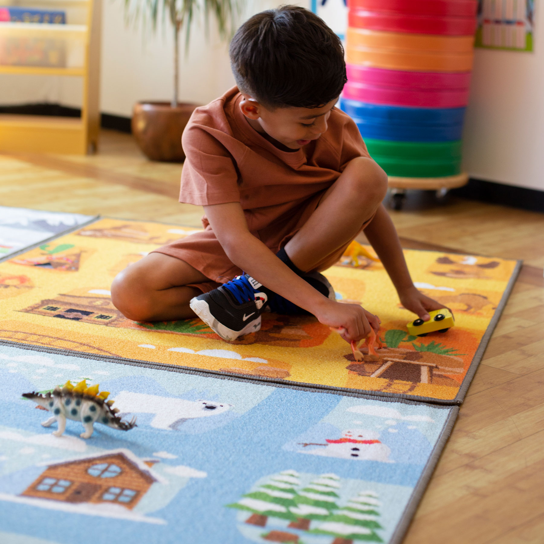 Small World Road Map Set 2 Indoor / Outdoor Carpets Furniture for ...