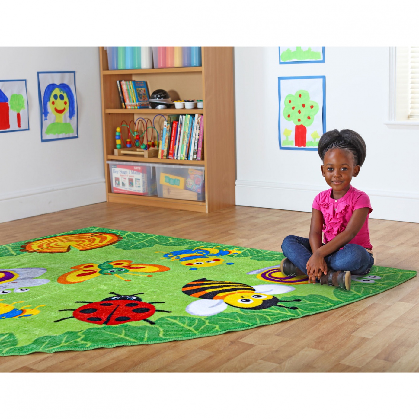 Back to Nature™ Corner Bug Placement Carpet Furniture for Churches ...