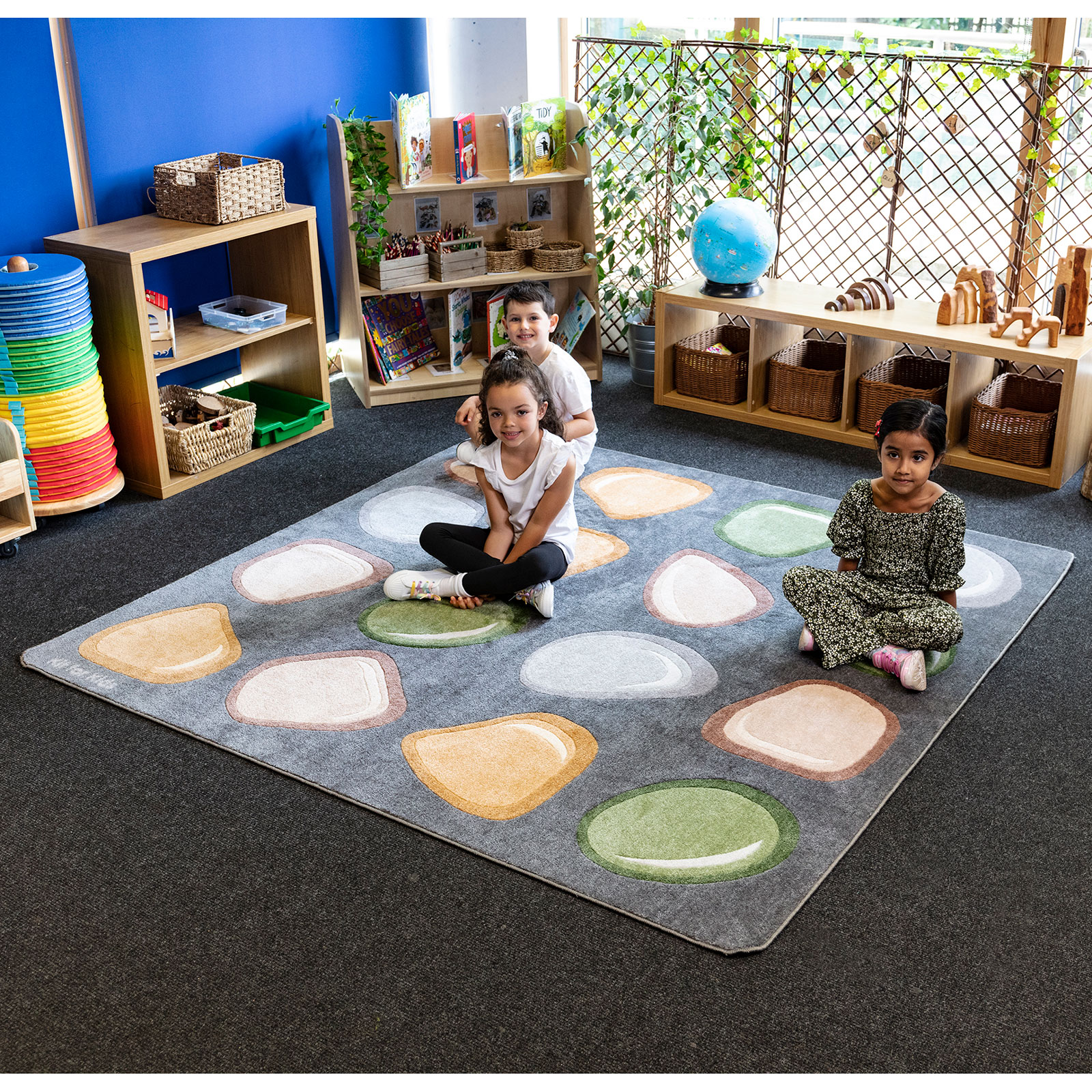 Natural World™ Carved Pebble Placement Carpet Furniture for Churches ...