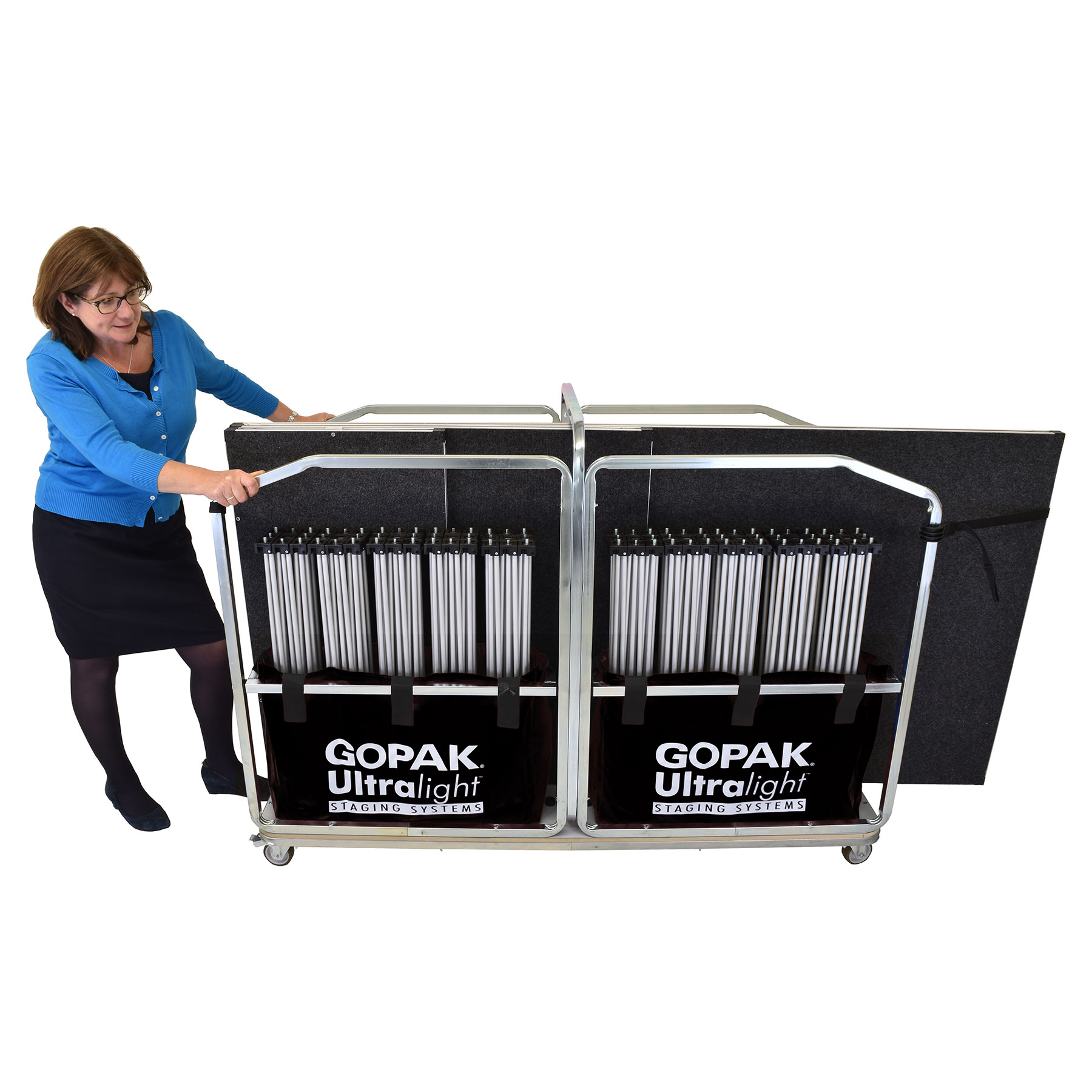 Gopak Ultralight Large Storage Trolley Furniture for Churches & Communities