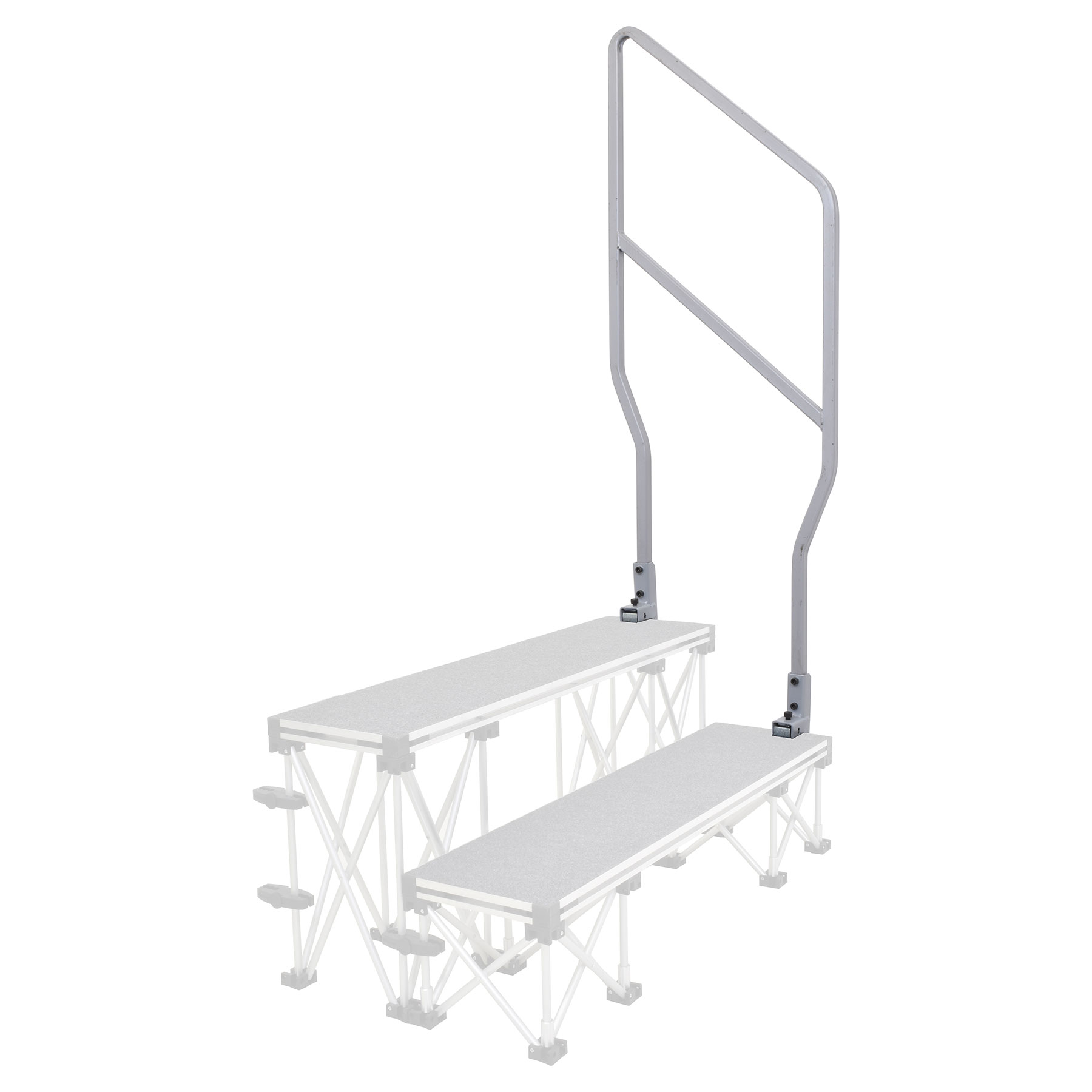 Gopak Ultralight 2 Step Guardrail Furniture for Churches & Communities