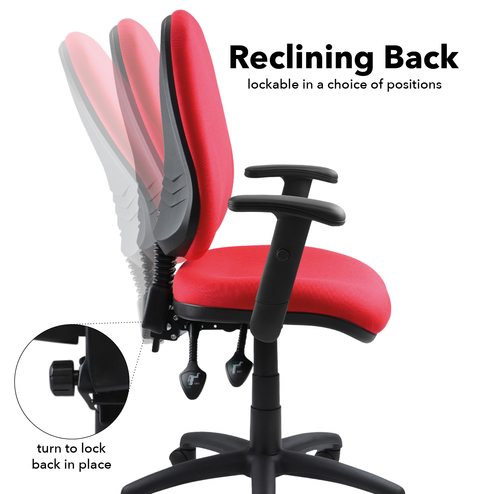 Vantage 100 2 lever PCB Operators Chair Furniture for Churches ...