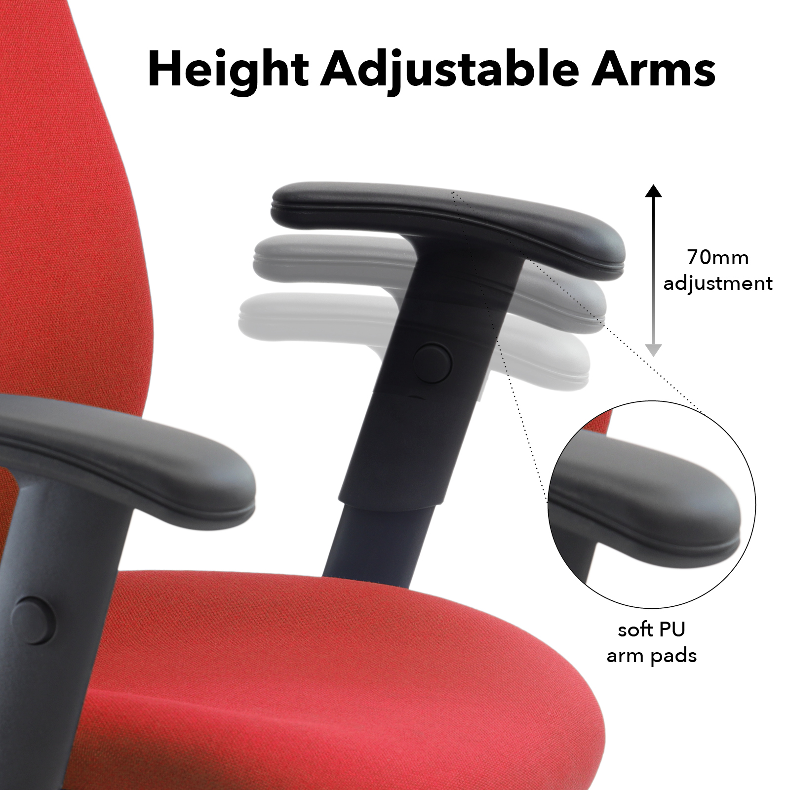 Vantage 100 2 lever PCB Operators Chair Furniture for Churches ...