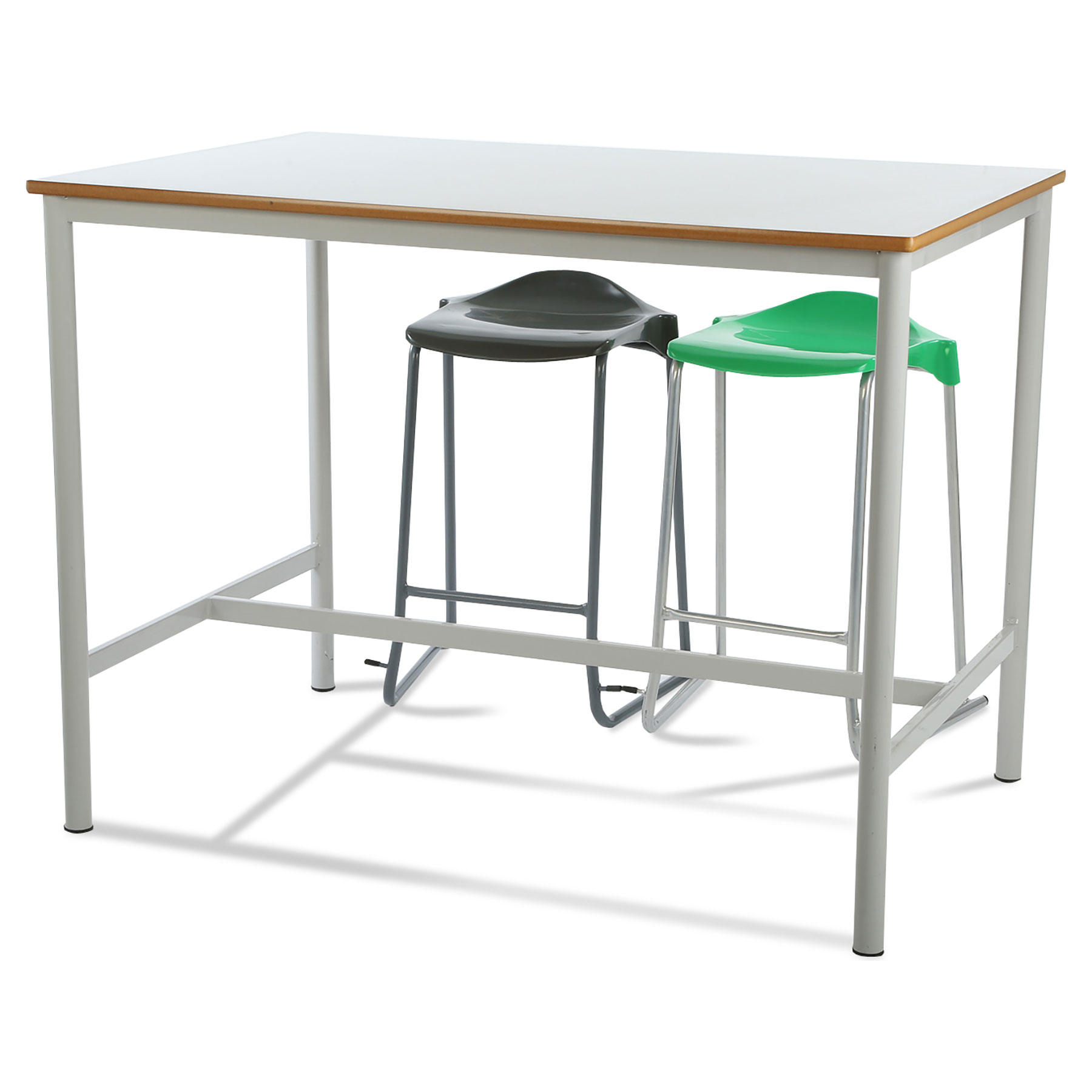 Advanced Premium Round Leg H-Frame Craft Table Furniture for Churches ...