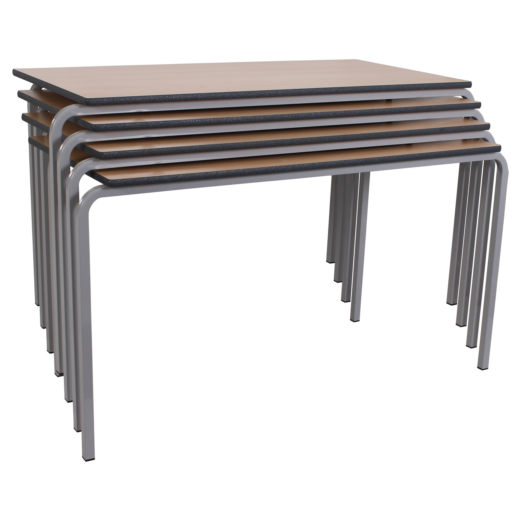 Advanced Slide-Stacking Rectangular Table Furniture for Churches & Communities