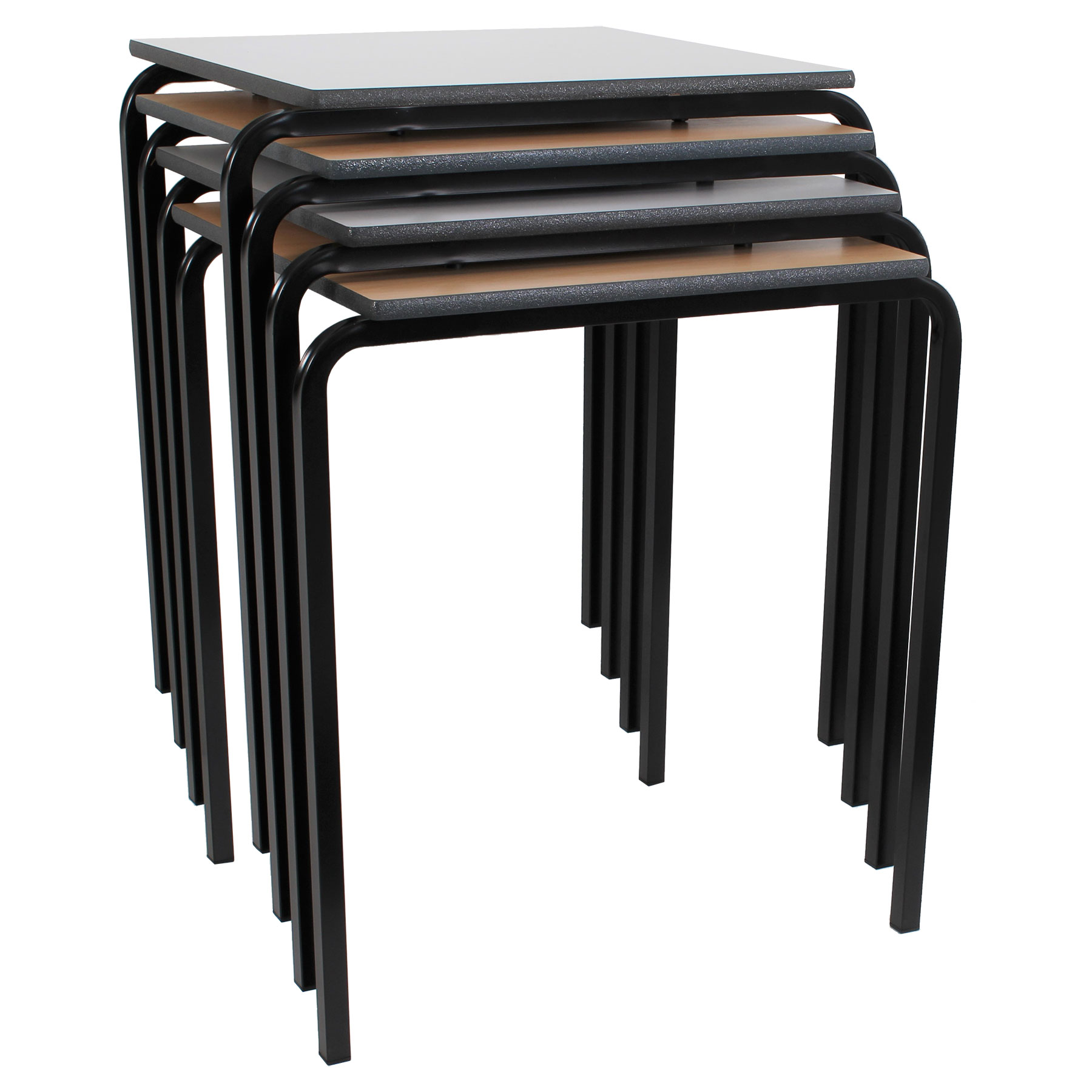 Advanced Slide-Stacking Square Table Furniture for Churches & Communities