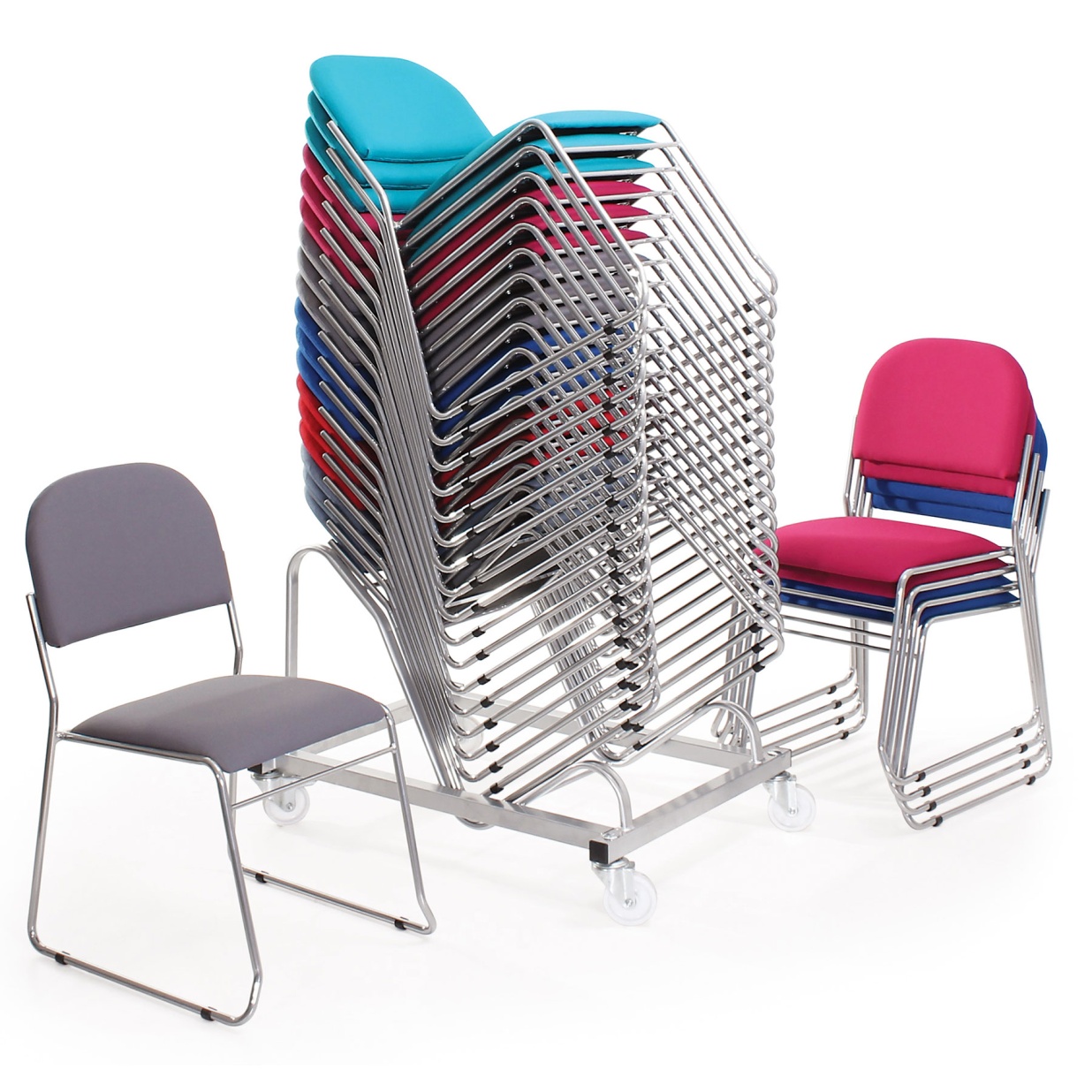 Advanced Urban High-Density Stacking Chair Furniture for Churches ...