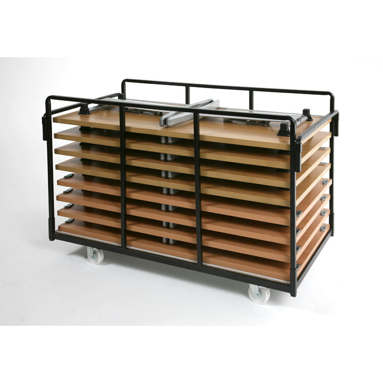 Executive Lightweight Folding Table Trolley Furniture for Churches ...