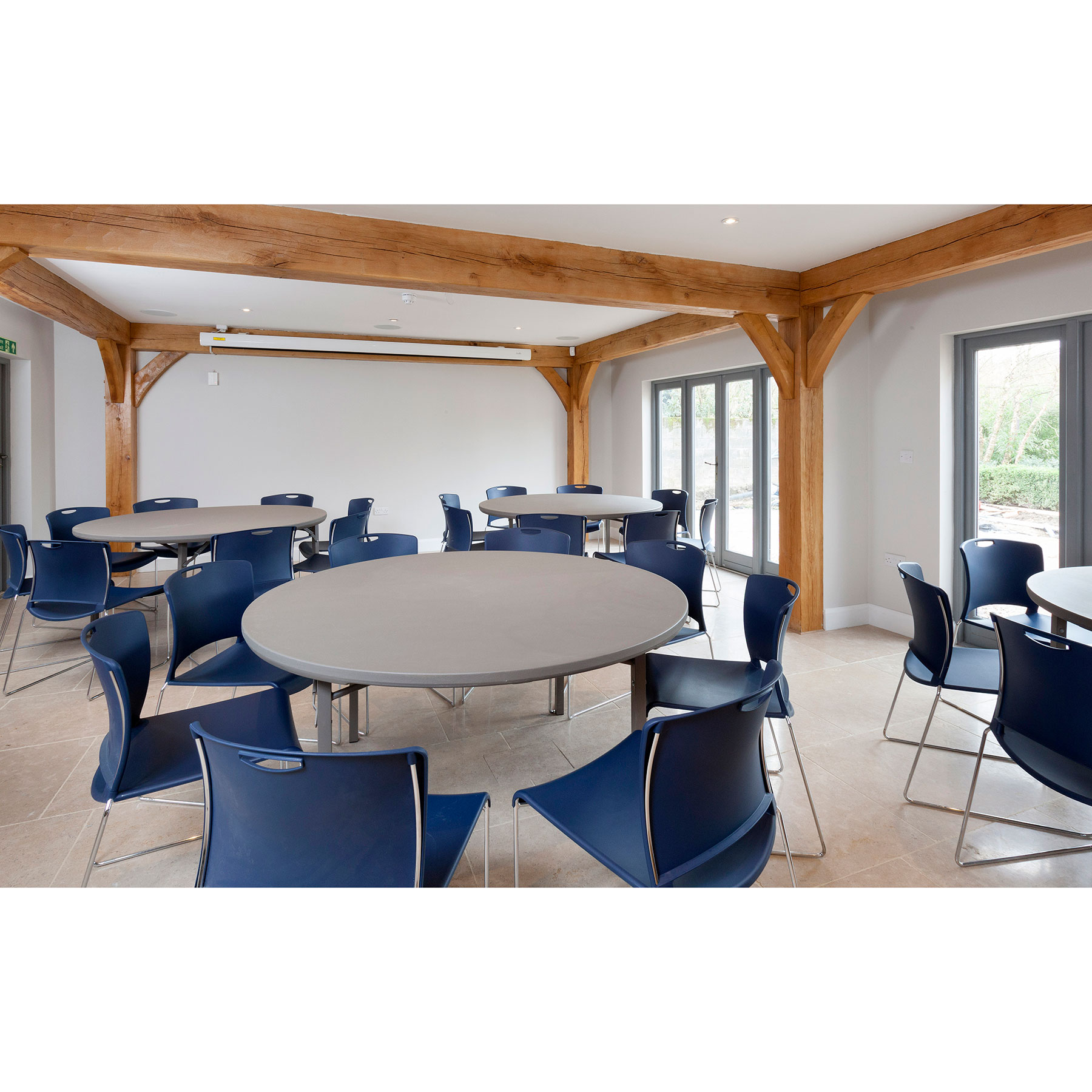 Premium Poly-Folding Round Table Furniture for Churches & Communities