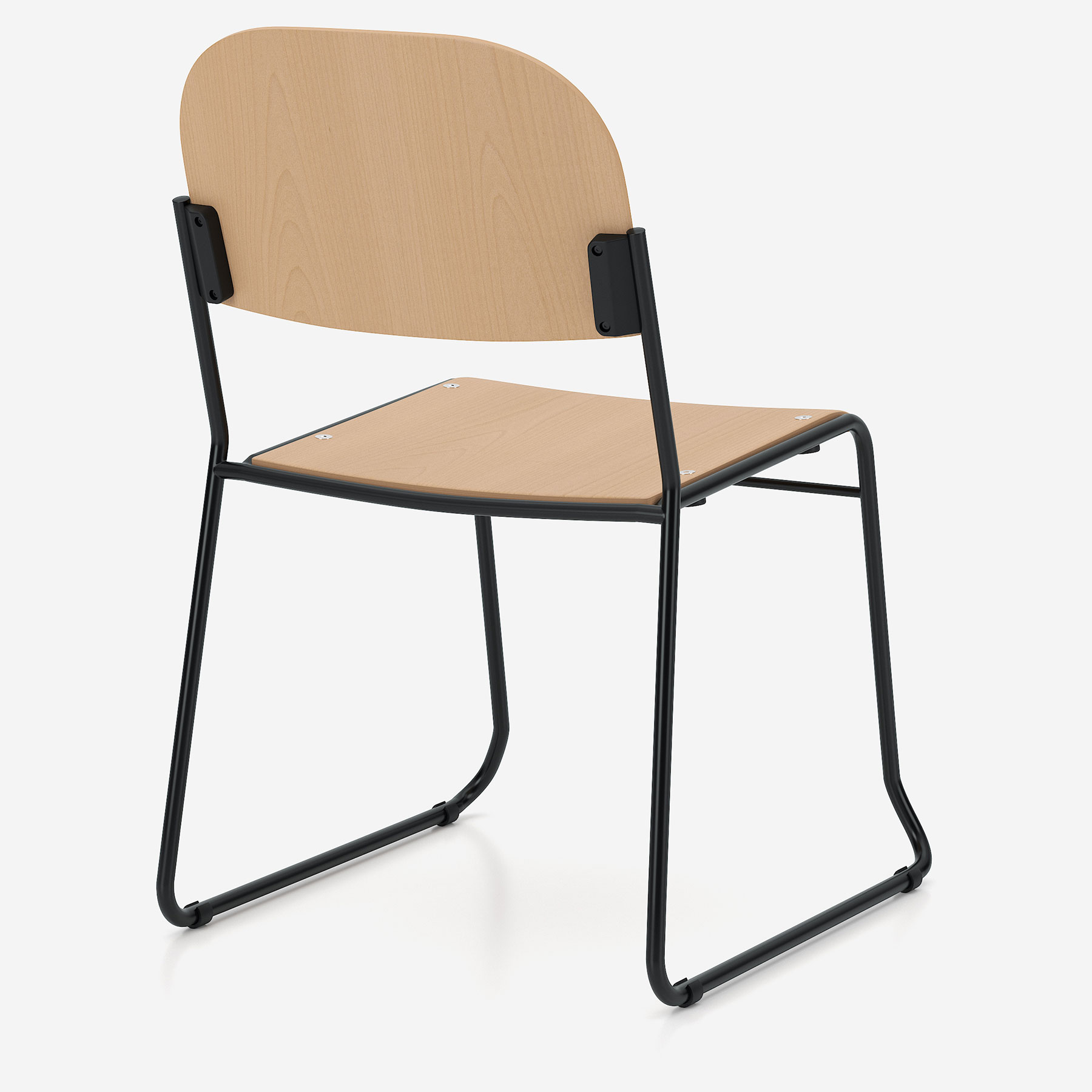 Vesta Wood High-Density Stacking Chair Furniture for Churches & Communities