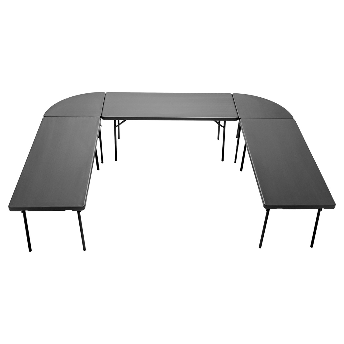 Zown Lightweight Corner Folding Table Furniture for Churches & Communities